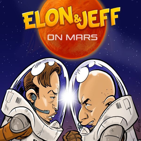 Marc Uwe Kling liest Elon und Jeff on Mars